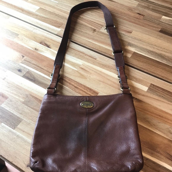 Fossil | Bags | Fossil Leather Crossbody Bag | Poshmark